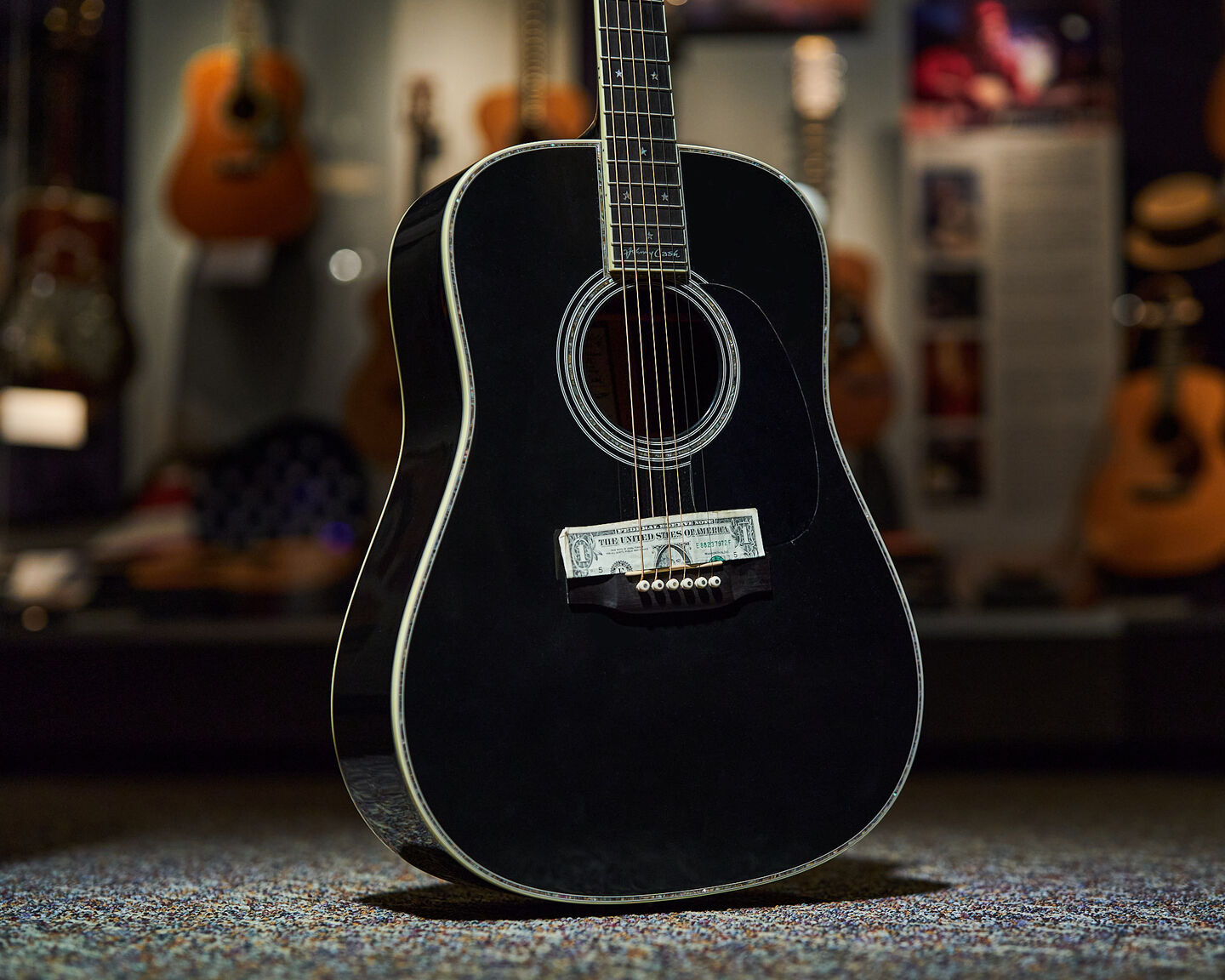 On the Road with the “Man in Black”: Johnny Cash’s D-42