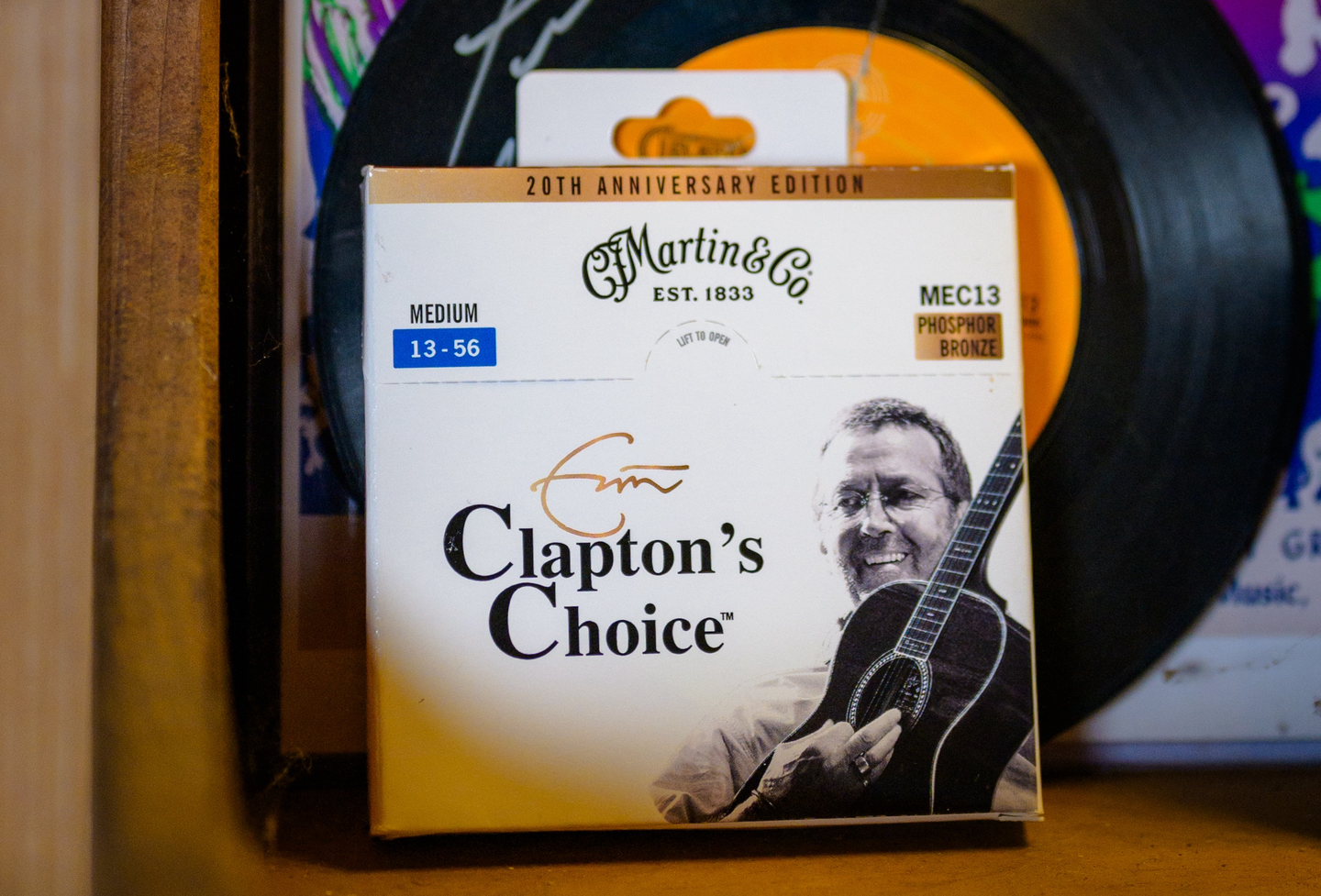 Martin Guitar Celebrates 20 Years of Clapton’s Choice Strings