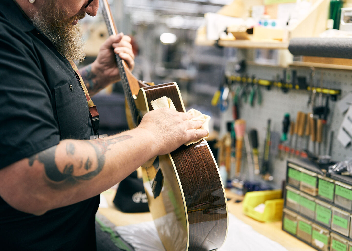 Stringing & Setup at the Martin Factory: A Step-by-Step Guide